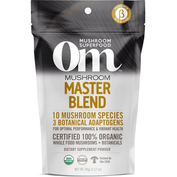 Om Mushrooms, Mushroom Master Blend, 3.17 oz – Body Restoration Barbados